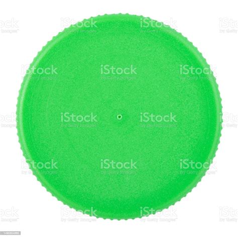 흰색 배경에 고립 된 플라스틱 병 뚜껑 환경 오염 환경 친화적 인 행동 폐기물 분류 및 플라스틱 재활용의 개념 0명에 대한 스톡