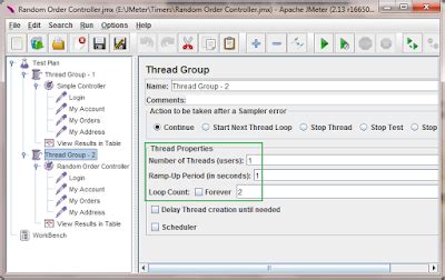 JMeter Random Order Controller Example