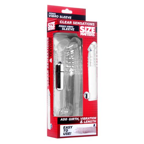 Size Matters Penis Vibro Sleeve
