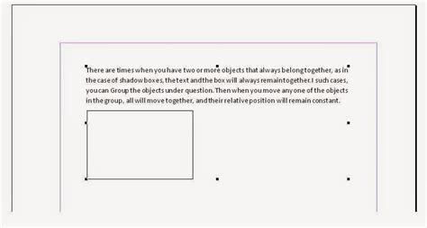Tutorial And Techniques Of Photoshop And PageMaker Grouping Objects