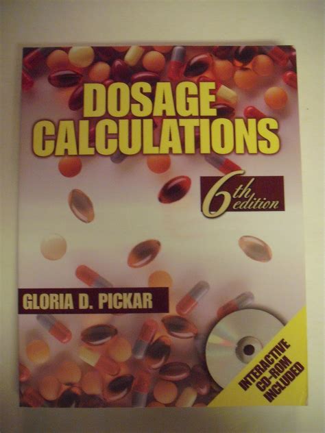 Dosage Calculations 6e 9780766805040 Medicine And Health Science Books