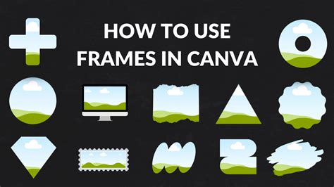 How To Use Frames In Canva Template Fonts