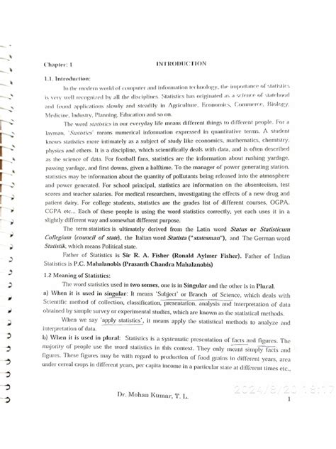 statistic introduction pdf