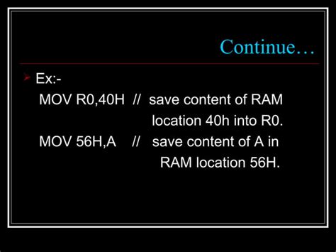 Addressing Modes Of 8051 Ppt Programming Languages Computing