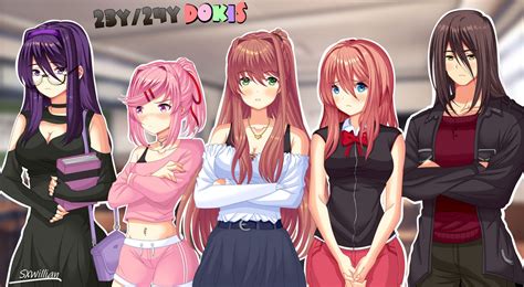 23y Dokis Sprites Ddlc Edit By Willianxs On Deviantart