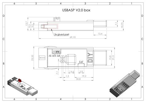 📦 Usbasp V20 Box・ Stl File For 3d Printing・cults