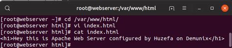 Setting Up A Web Server On Oracle Linux 75 Huzefa Patels Knowledge