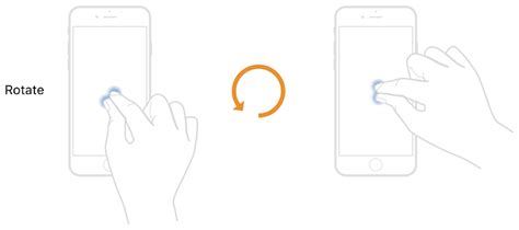 Ios Gesture Recognizer Rotation