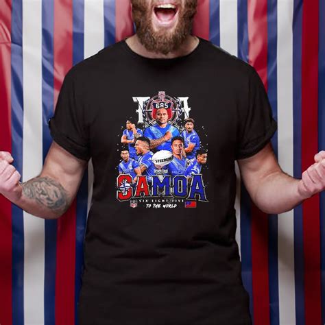 samoa 2023 nfs six eight five to the world t shirt breakingo