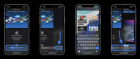 How Safari In IOS Works With New One Handed Design To Mac