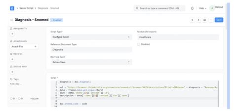 Integrating Frappe Health With Snomed Ct Avil Page