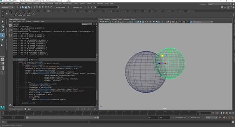 Maya C Python Api Collision Deformer Nazmİ Yazici