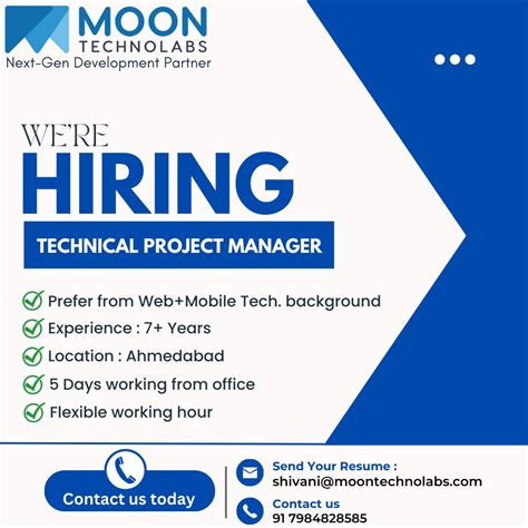 Shivani Bhavsar On Linkedin Position Technicalprojectmanager Experience Ahmedabadjobs