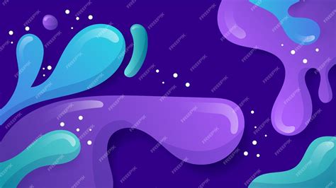 Premium Vector Abstract Colorful Flow Shapes Background Design