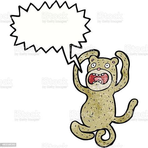 크레이지 말풍선이 있는 원숭이 0명에 대한 스톡 벡터 아트 및 기타 이미지 0명 귀여운 기이함 Istock