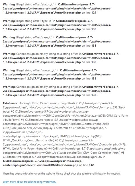 civicase civicrm expense extension [unable to edit expenses
