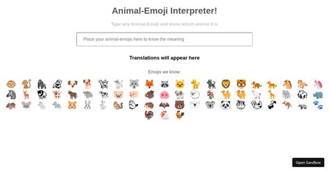 Neogcamp Emoji App Codesandbox