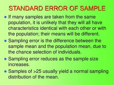 Sampling Error Meaning How Stratified Random Sampling Works With
