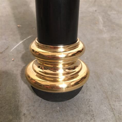 Steel And Polished Brass Hook On Library Ladder Andrew Nebbett Designs