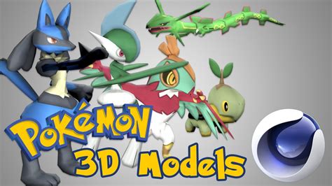 Pokemon Gen 8 3d Models Nintendo Switch Vyieml
