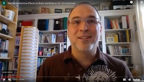 Methamphetamine Effects On Brain And Body W Dr Tim Guimond