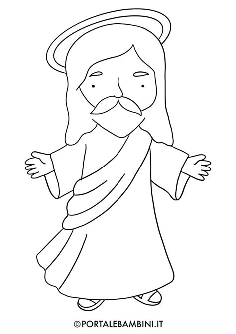 Disegni Di Gesù Da Colorare