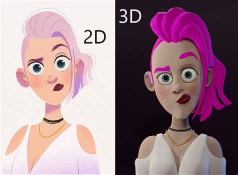 Create 3d Character Model From 2d Artwork By Symanska Fiverr