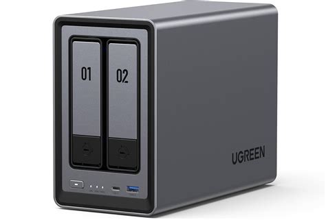 Jp Ugreen Nas Dxp2800 2ベイデスクトップネットワーク接続ストレージ、intel N100クアッド
