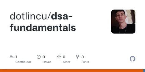 Github Dotlincudsa Fundamentals