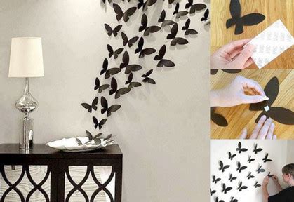 Чем декорировать стену прямо на обои — Своими руками… Да!