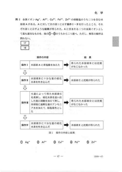 【速報】大学入学共通テスト2023 化学の問題・解答・分析一覧｜高校生新聞オンライン｜高校生活と進路選択を応援するお役立ちメディア