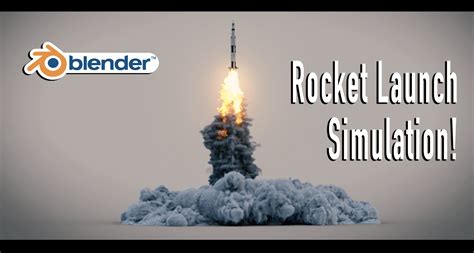 blender 3d rocket launch simulation full tutorial ft khaos add on [ ] blendernation