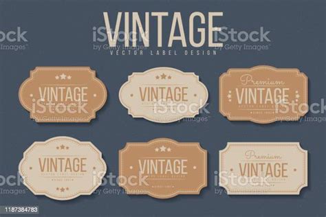 빈티지 라벨 과 프레임 세트 인사말 카드 또는 초대장의 요소를 디자인합니다 장식 텍스트 배경입니다 벡터 일러스트레이션 라벨에
