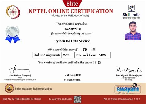 elakiyan s on linkedin python onlinelearning certification datascience