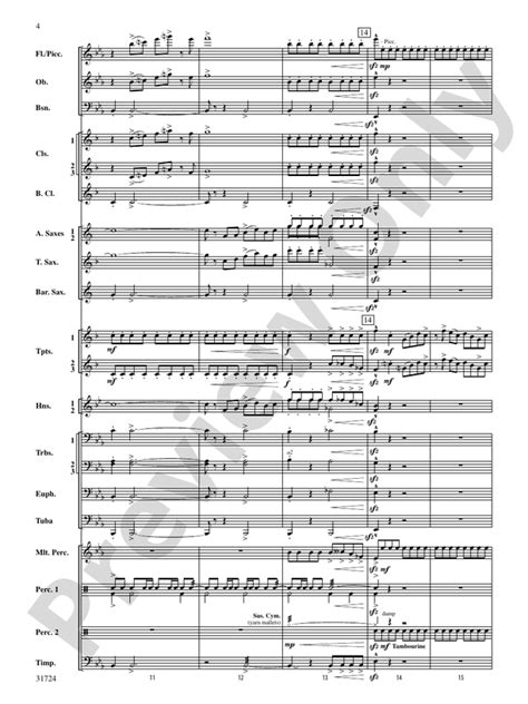 choreography concert band conductor score and parts robert sheldon digital sheet music download