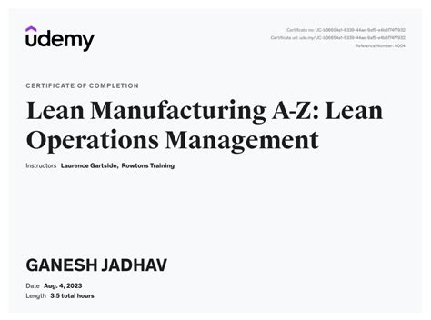 Ganesh Jadhav On Linkedin Udemy Course Completion Certificate