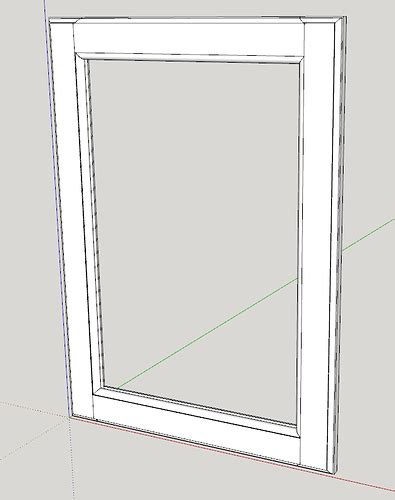 Outer Edge Profiles In Rail And Stile Doors Sketchup Sketchup Community