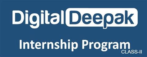 digital deepak internship program class ii by rizzwan shaikh medium