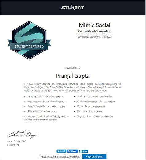 Pranjal Gupta On Linkedin Digitalmarketing Socialmedia Stukent