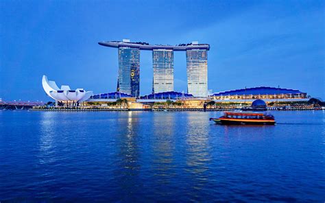 新加坡，金沙酒店，晚上，2021，城市旅遊，5k，照片預覽