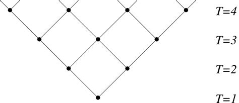 The Discrete Space Time Considered In The Text And The T Function On