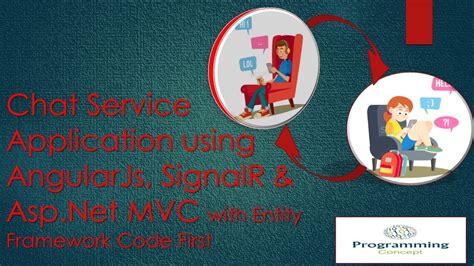 Chat Service Application With Angularjs Signalr Aspnet Mvc Youtube