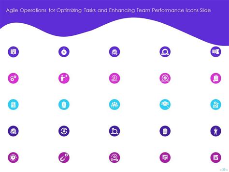 Agile Operations For Optimizing Tasks And Enhancing Team Performance