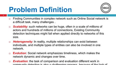 Community Detection In Complex Social Networks Ppt Free Download