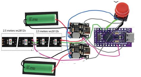 Ws2812b Single Power Supply Vs Injection Using 2 Sources General