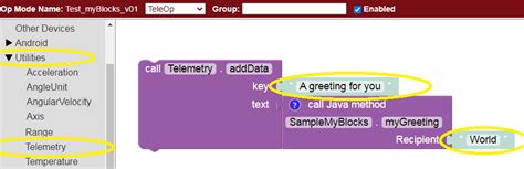 Custom Ftc Blocks Myblocks · First Tech Challengeftcrobotcontroller