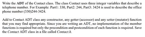 Solved 121 The Loan Adt A Class That Uses Classes