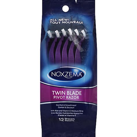 Shipper Universal Razor Noxzema Disposable Razor Twin Blade Women Pivoting Rp 12 Ct Shaving