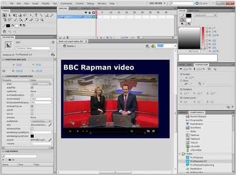 Flash CS Video Component Tutorial EduTech Wiki