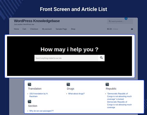 Wordpress Knowledge Base Plugin Faq Extension Webkul